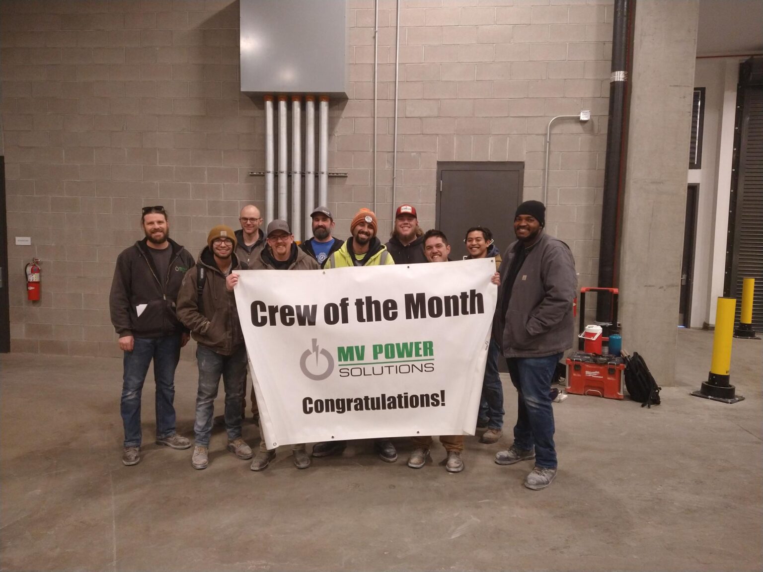 Crew of the Month – January 2023 – MV Power Solutions Website